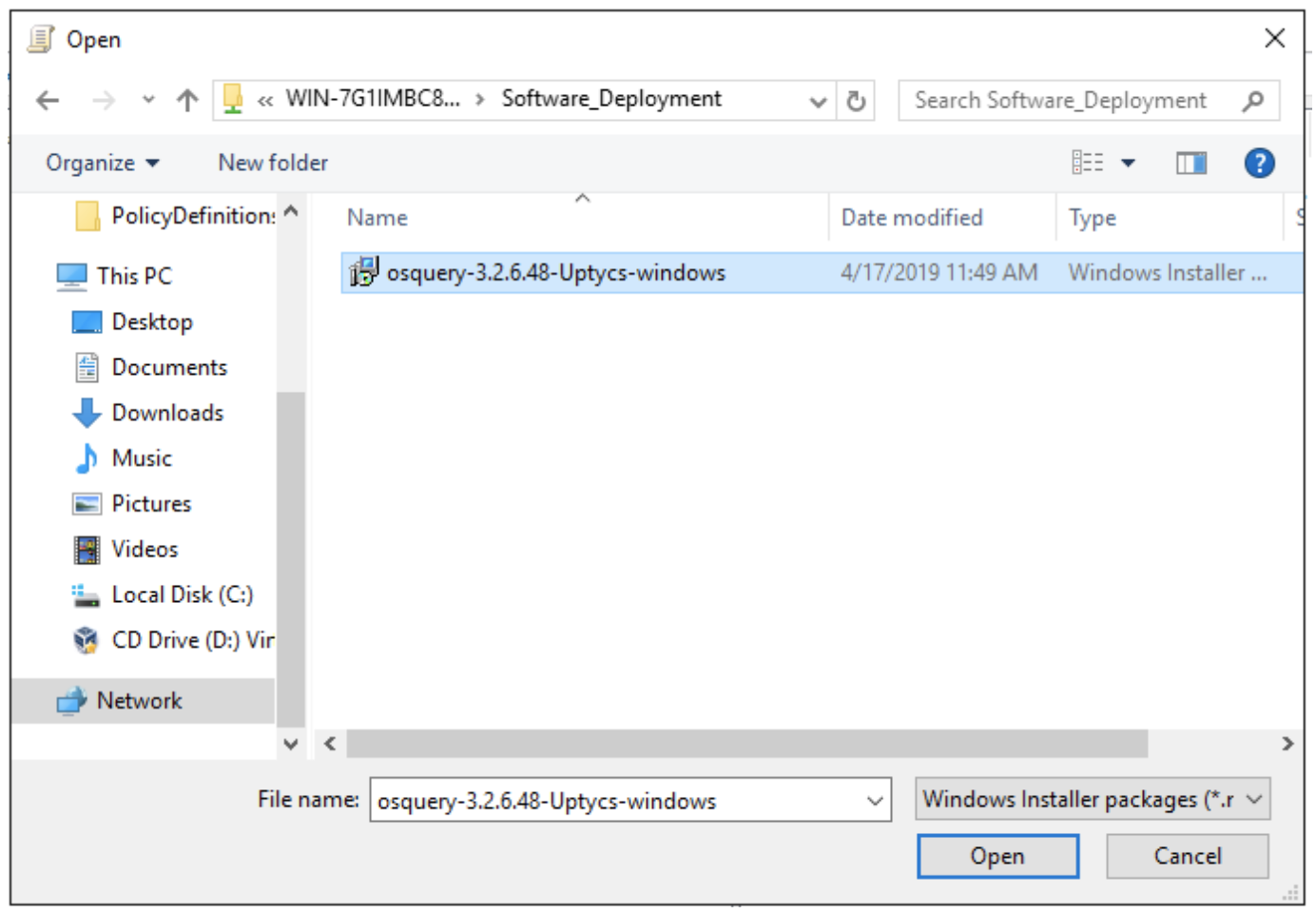 Deploying Osquery For Windows Using Gpo Group Policy Objects 8631
